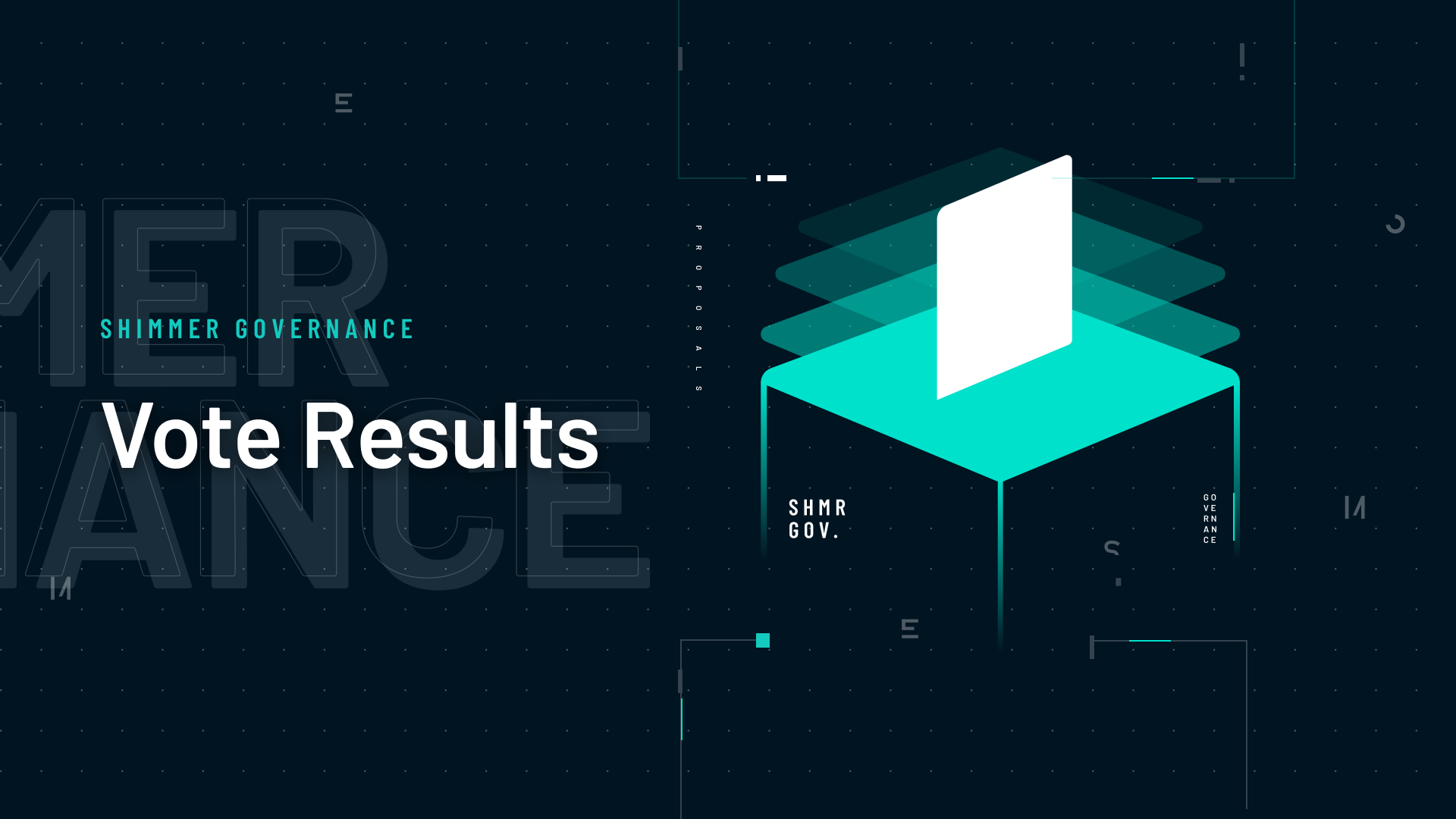 Shimmer Governance Voting Results March 2023