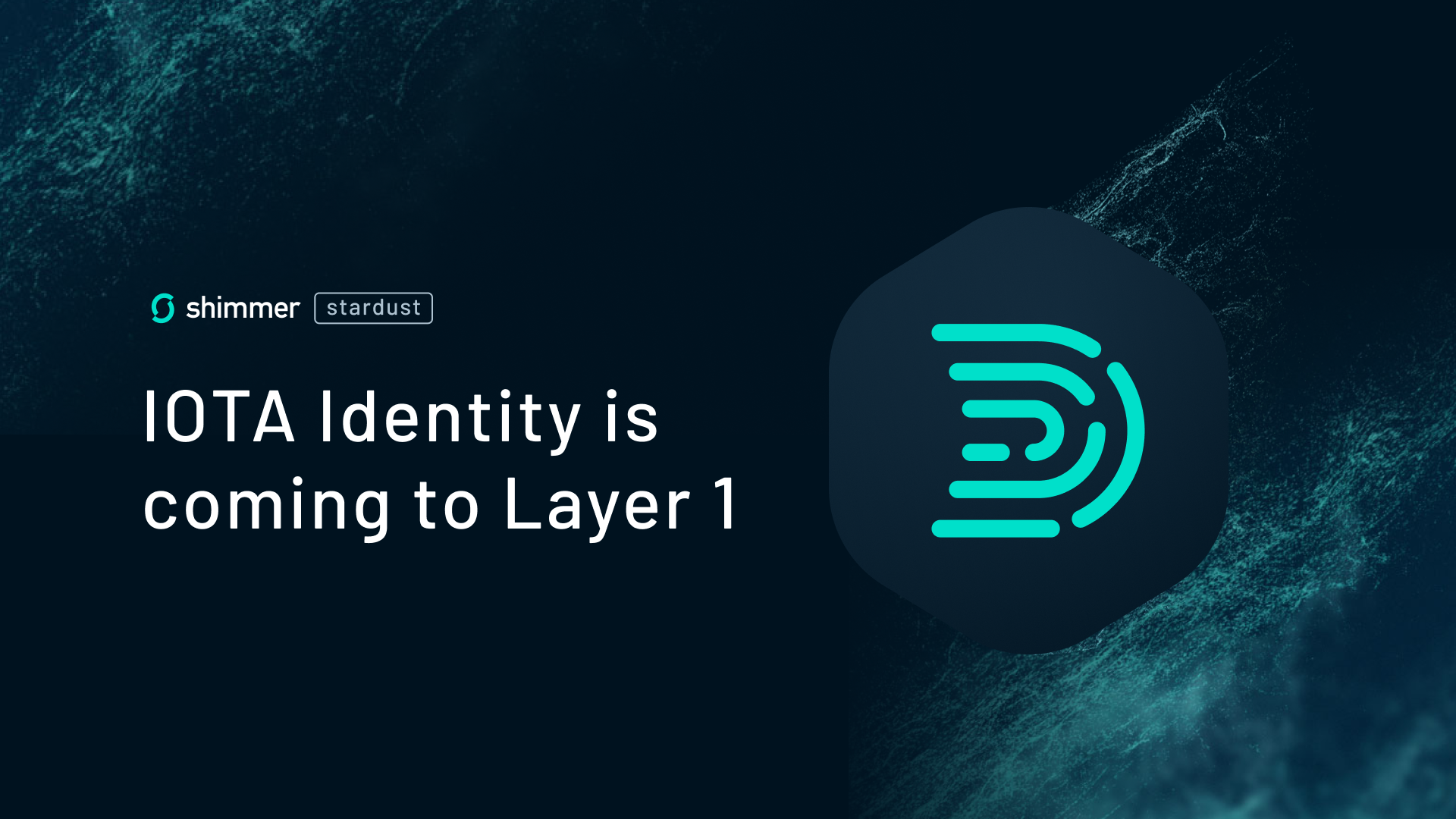 IOTA Identity is Coming to Layer 1